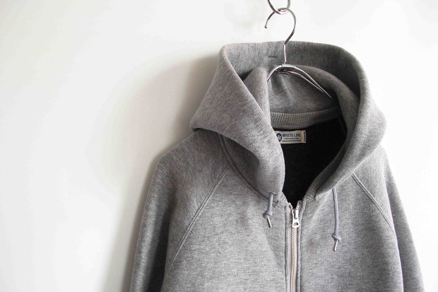 White line Zip up Parker [Lampa]