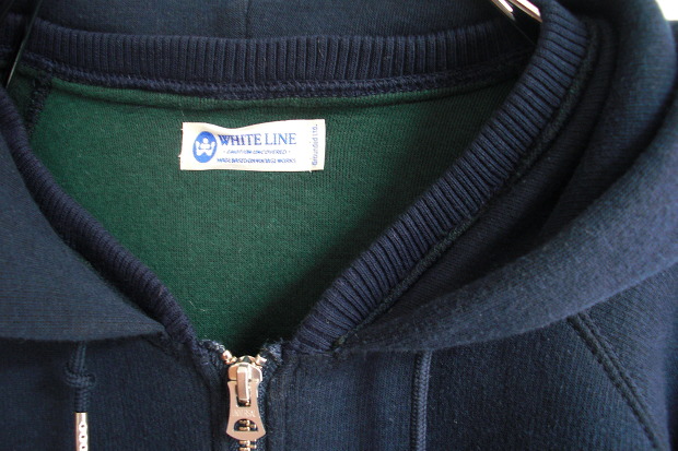 White line Zip up Parker [Lampa]